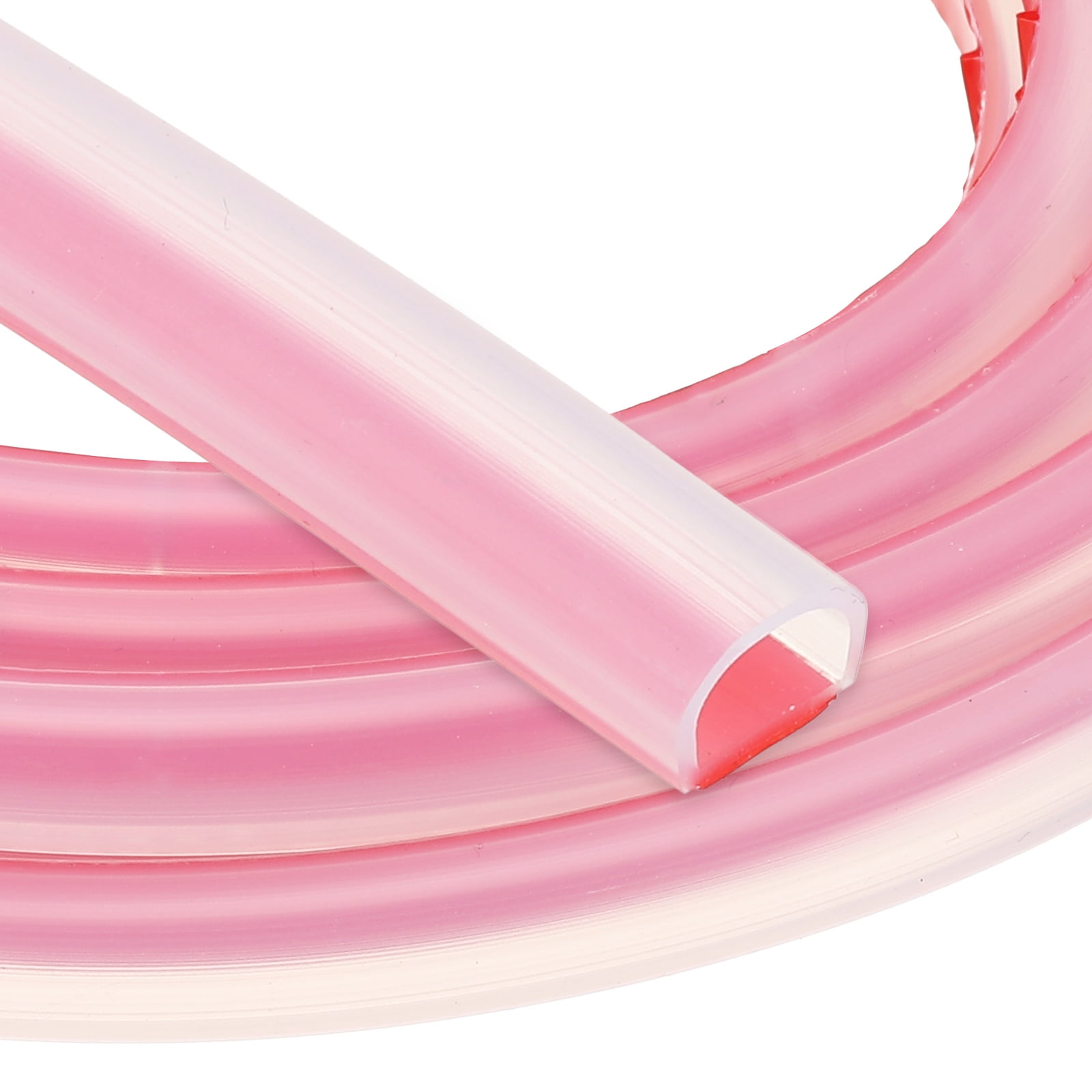 Uxcell Silicone Weather Stripping Door Seal, 9.8 ft D Shape Weather ...