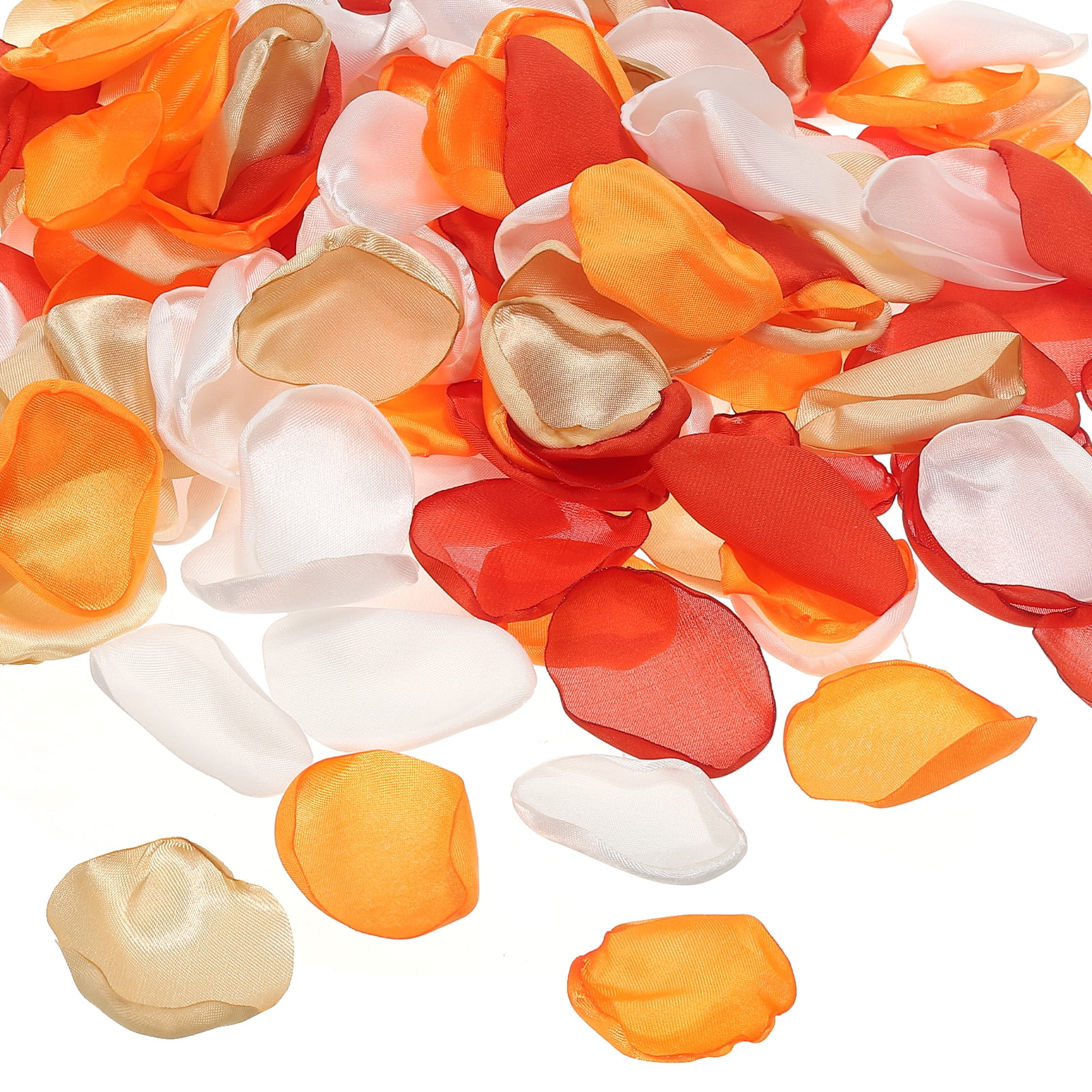 Uxcell Silk Rose Petals, Artificial Flower Petals for Wedding Aisle ...