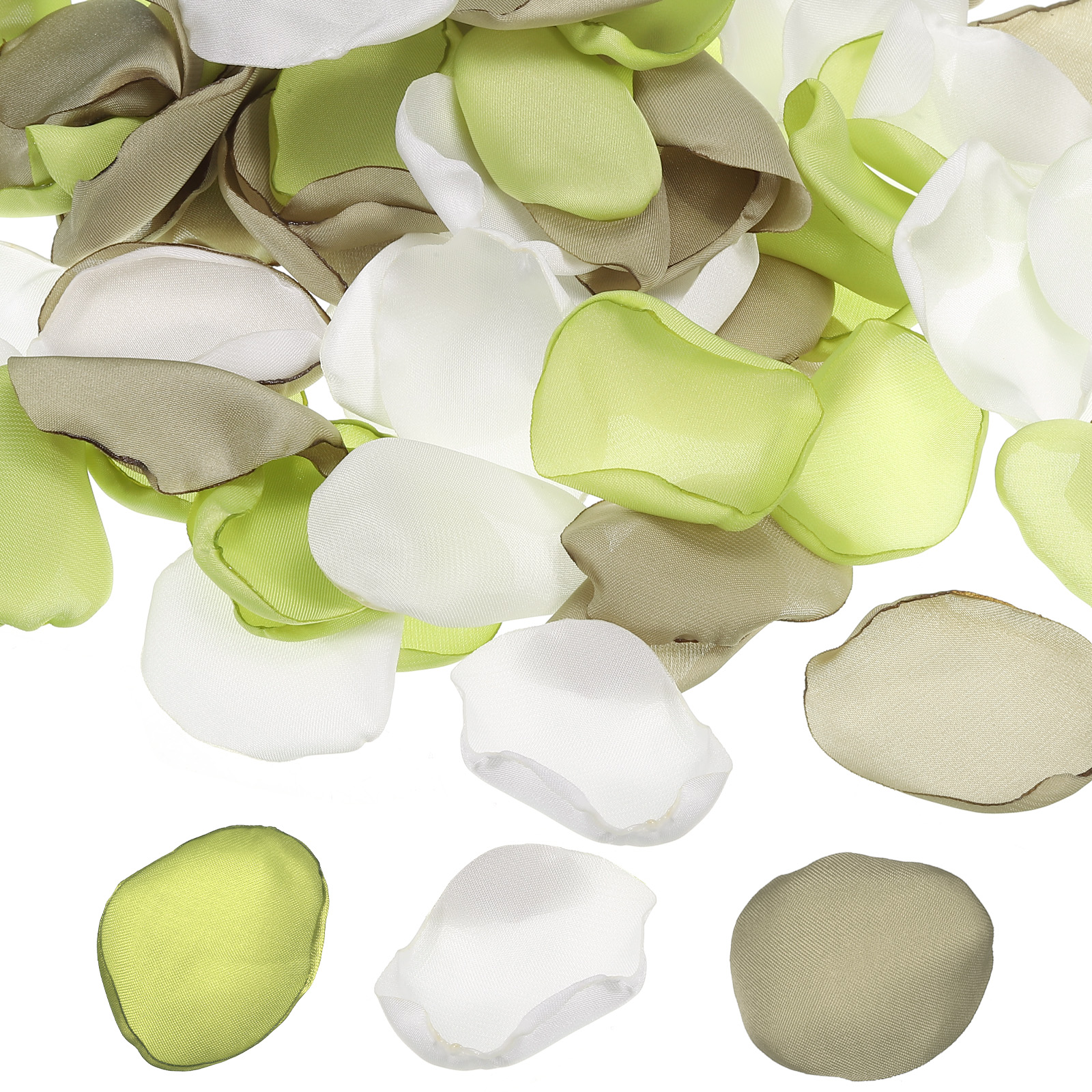 Uxcell Silk Rose Petals, Artificial Flower Scatter Fake Rose Petals for ...