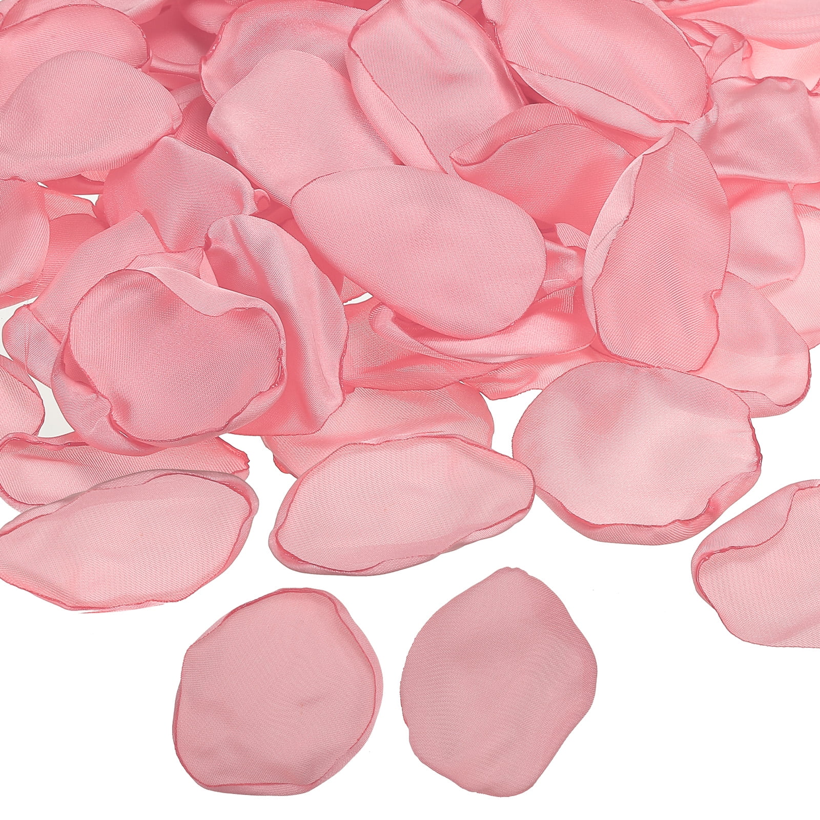 Uxcell Silk Rose Petals, Artificial Flower Scatter Fake Rose Petals for ...