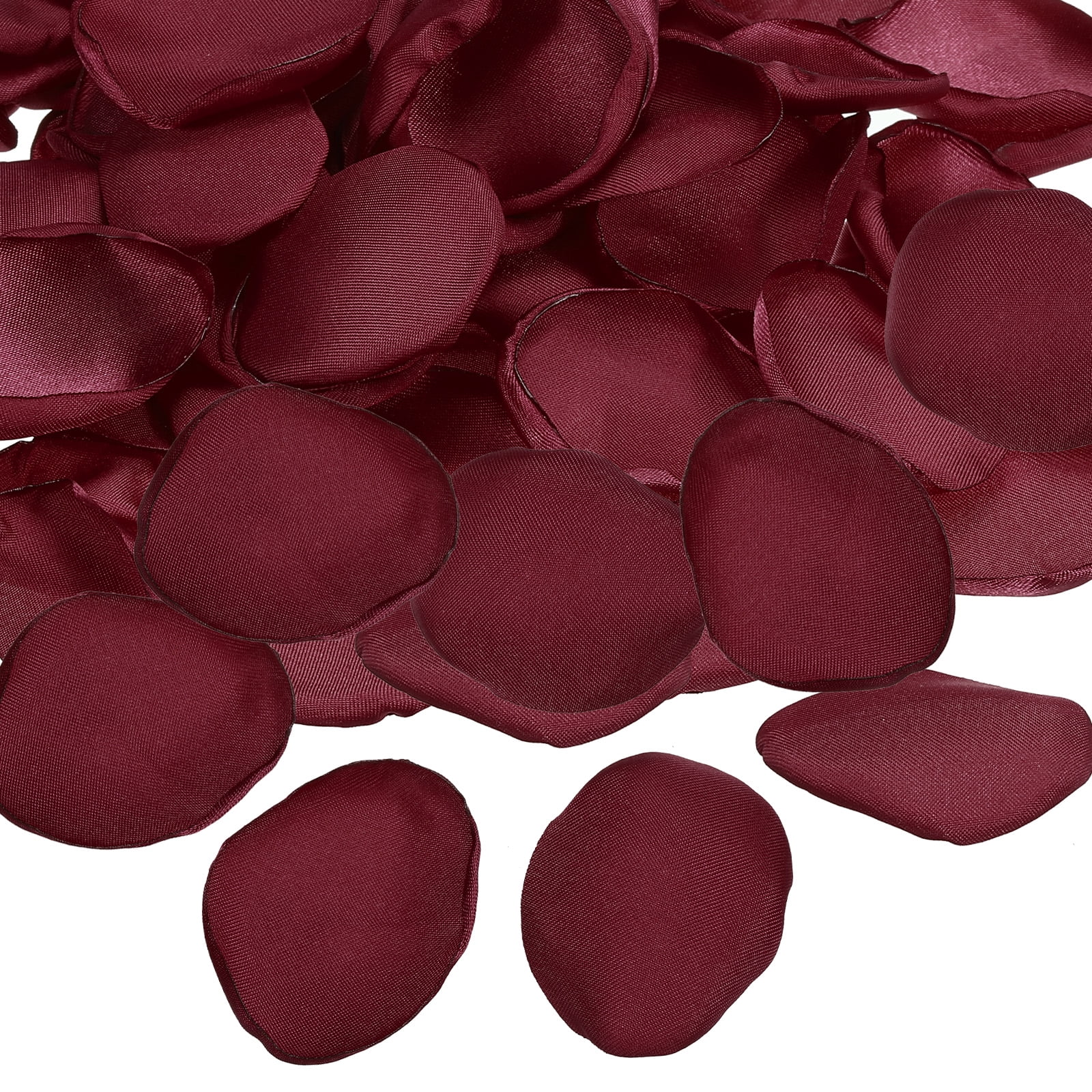 Uxcell Silk Rose Petals, Artificial Flower Scatter Fake Rose Petals for ...