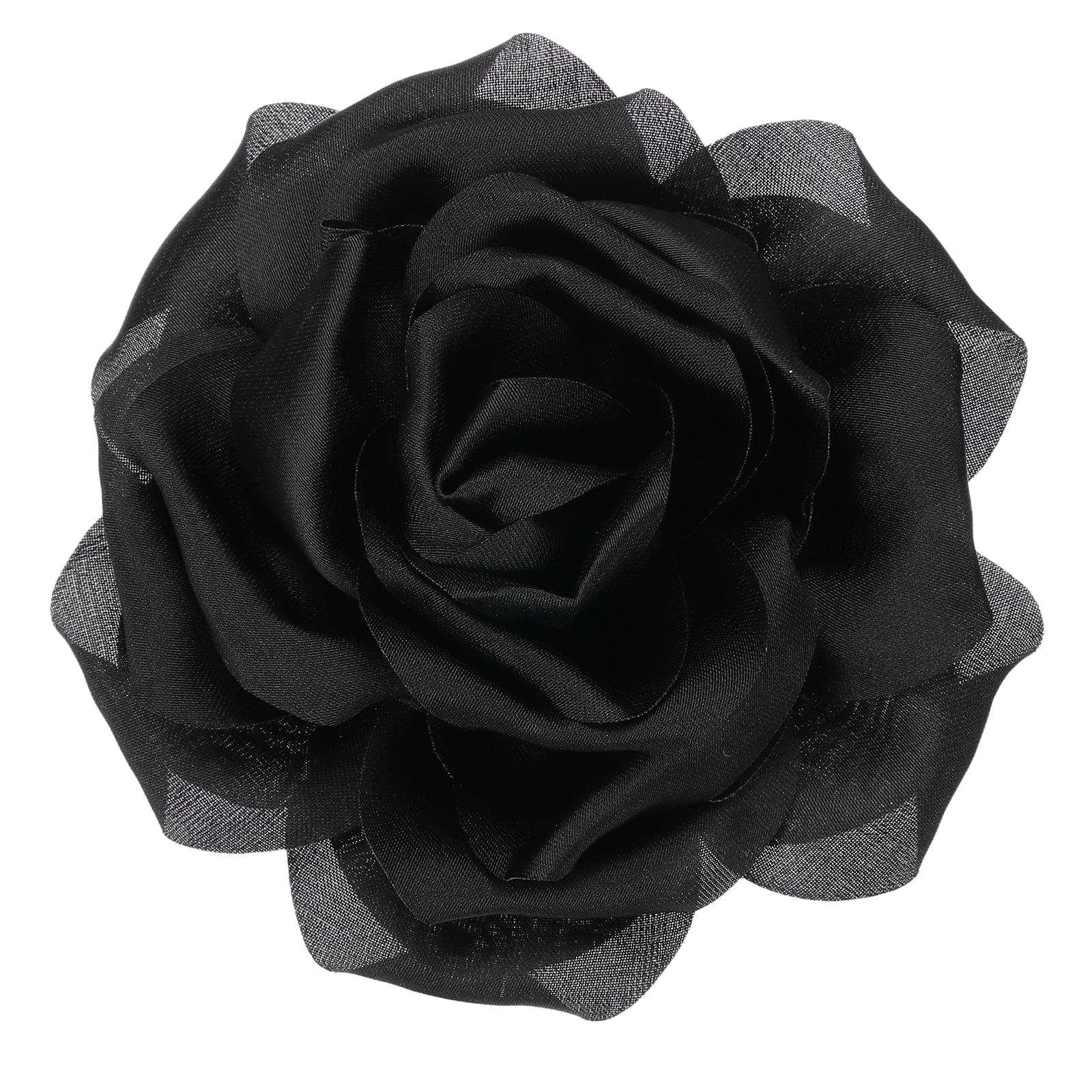 Uxcell Silk Satin Flower Brooch Pin Large Peony Floral Lapel Pin for ...