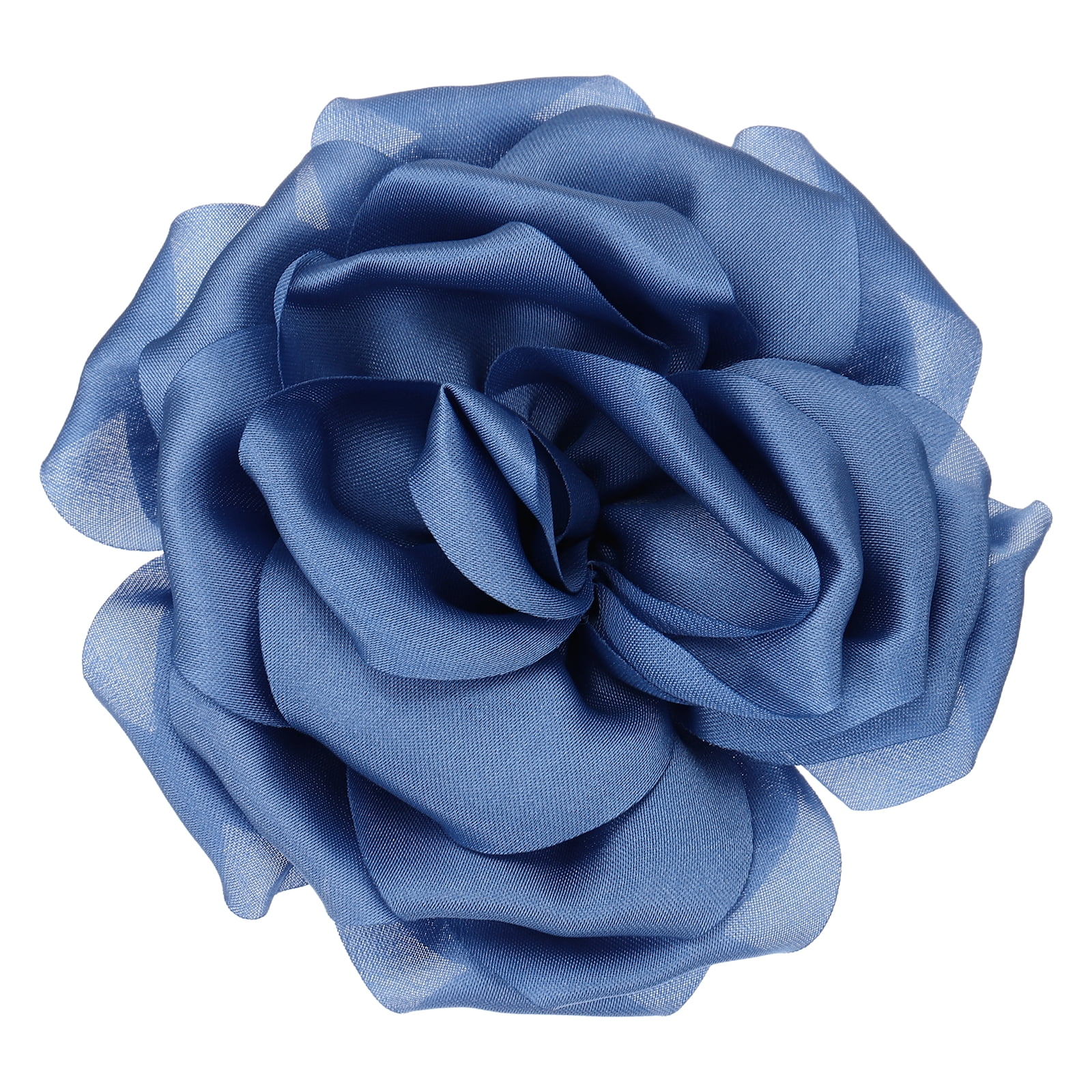 Uxcell Silk Satin Flower Brooch Pin Large Peony Floral Lapel Pin for ...