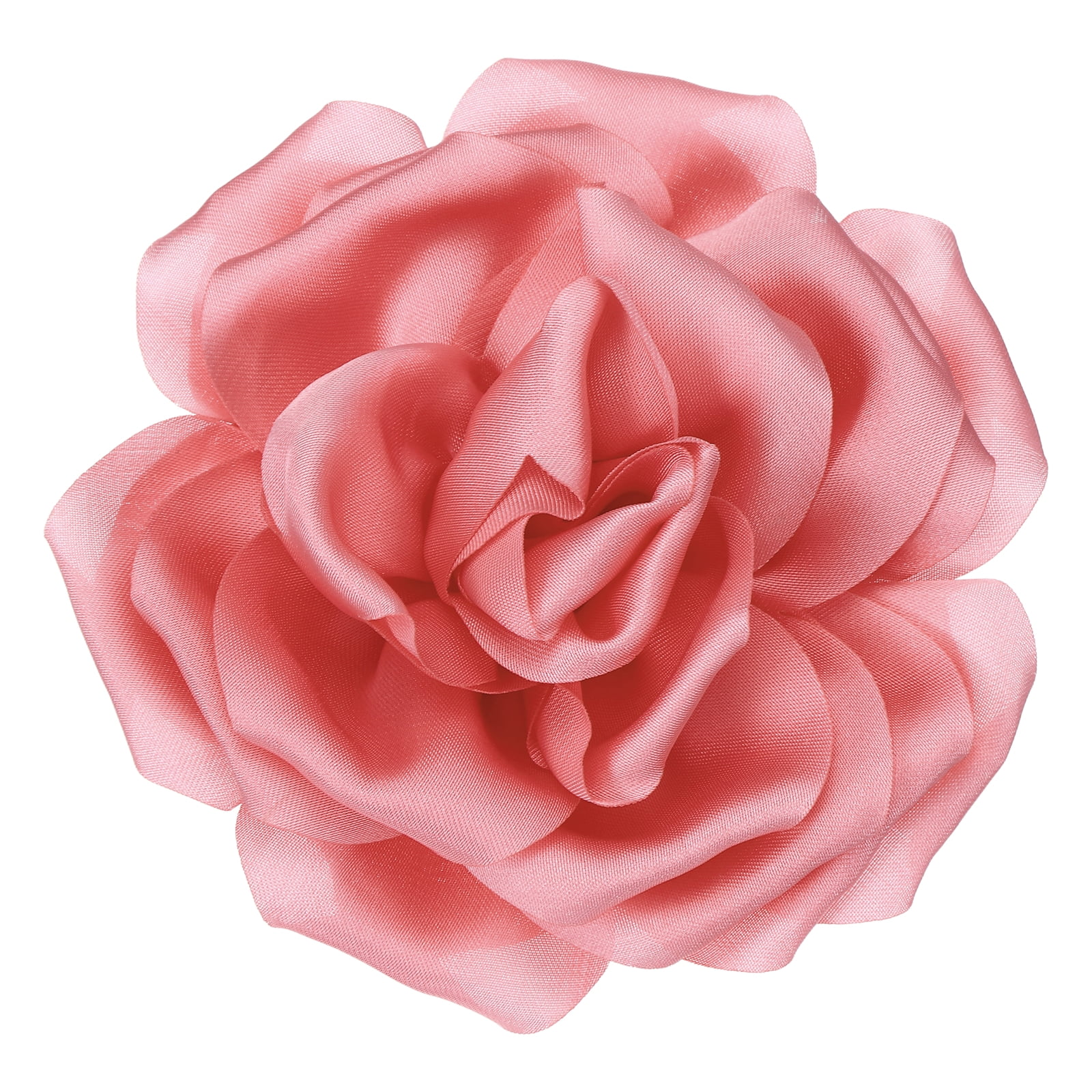Uxcell Silk Satin Flower Brooch Pin Large Peony Floral Lapel Pin for ...