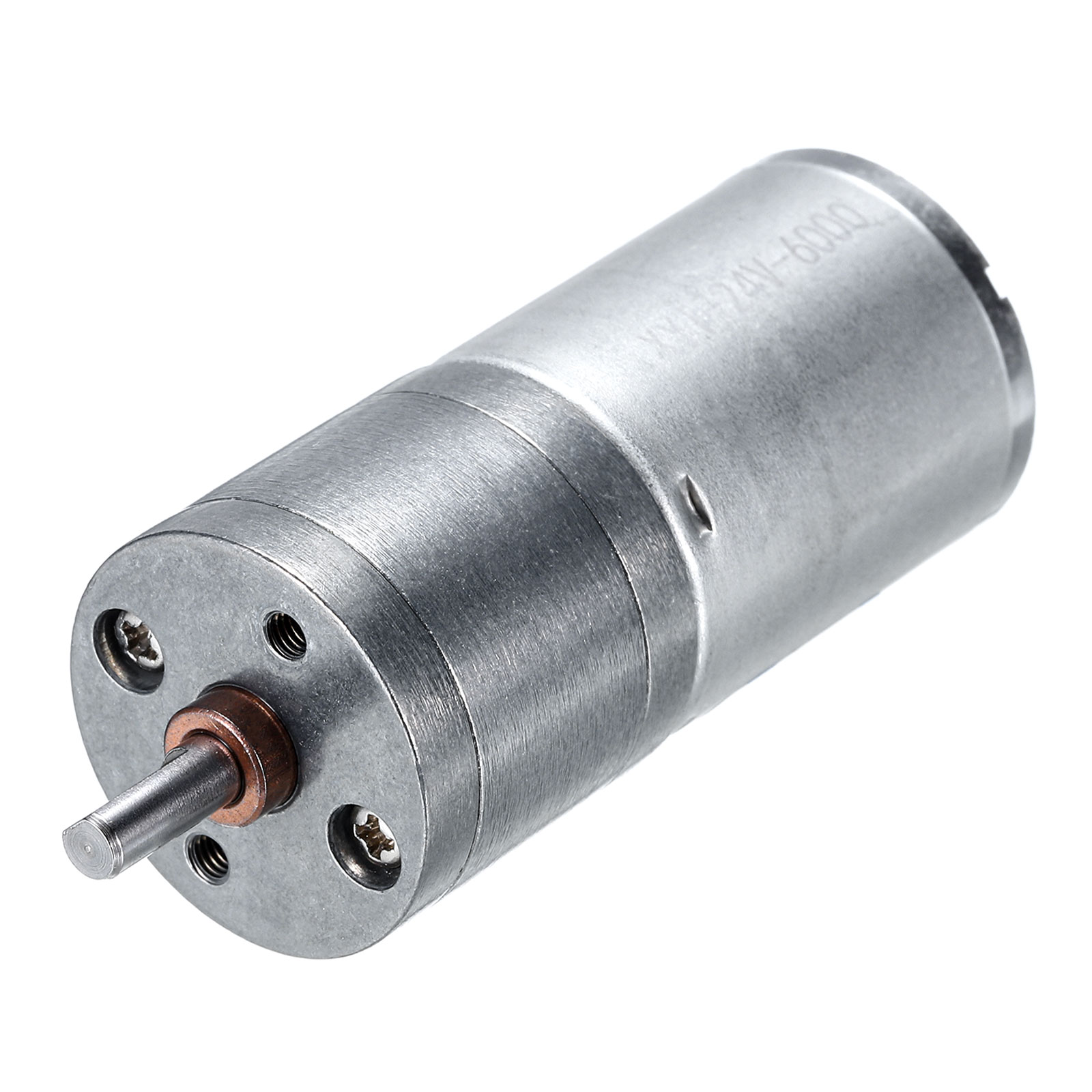 Uxcell Silver Tone Micro Gear Box Motor Speed Reduction Geared Motor DC ...