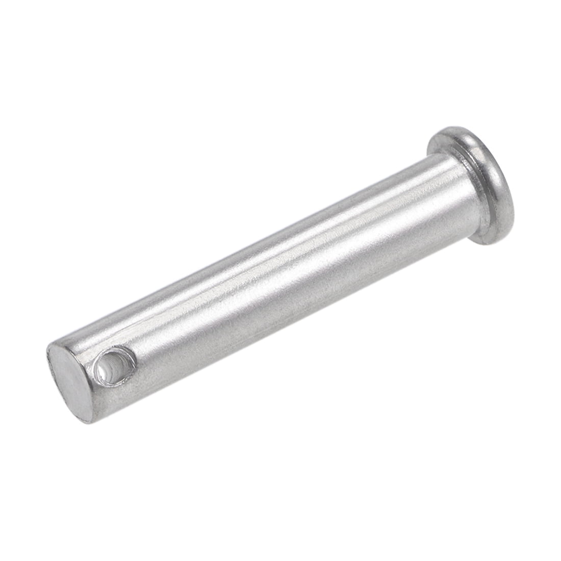 Uxcell Single Hole Clevis Pins - 10mmx50mm Flat Head 304 Stainless Steel Link Hinge Pin ...