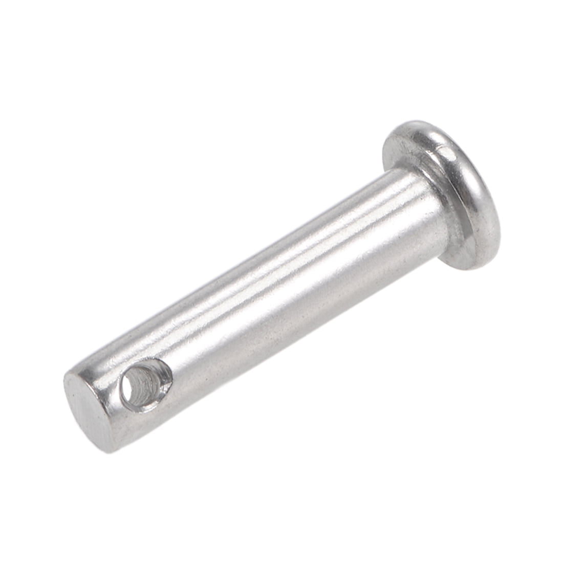 Uxcell Single Hole Clevis Pins - 6mmx25mm Flat Head 304 Stainless Steel ...