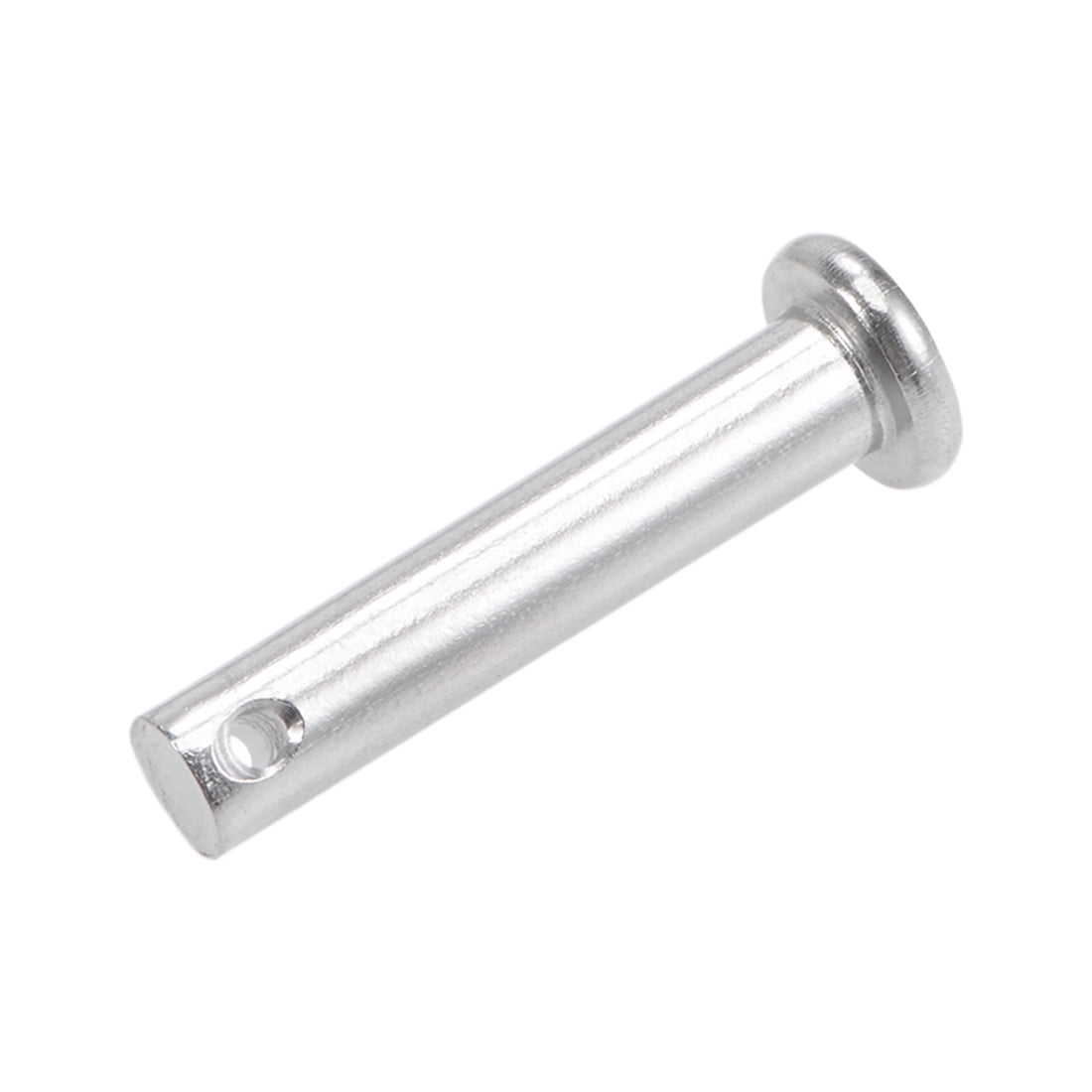 Uxcell Single Hole Clevis Pins - 6mmx30mm Flat Head 304 Stainless Steel ...