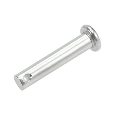 Uxcell Single Hole Clevis Pins 4mm x 12mm Flat Head 304 Stainless Steel Link Hinge Pin 4Pcs ...