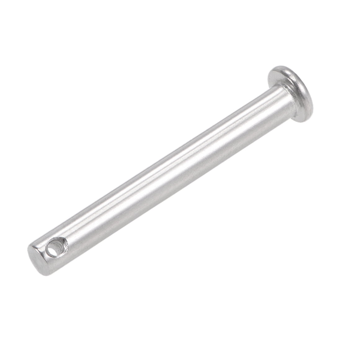 Uxcell Single Hole Clevis Pins - 6mmx50mm Flat Head 304 Stainless Steel ...