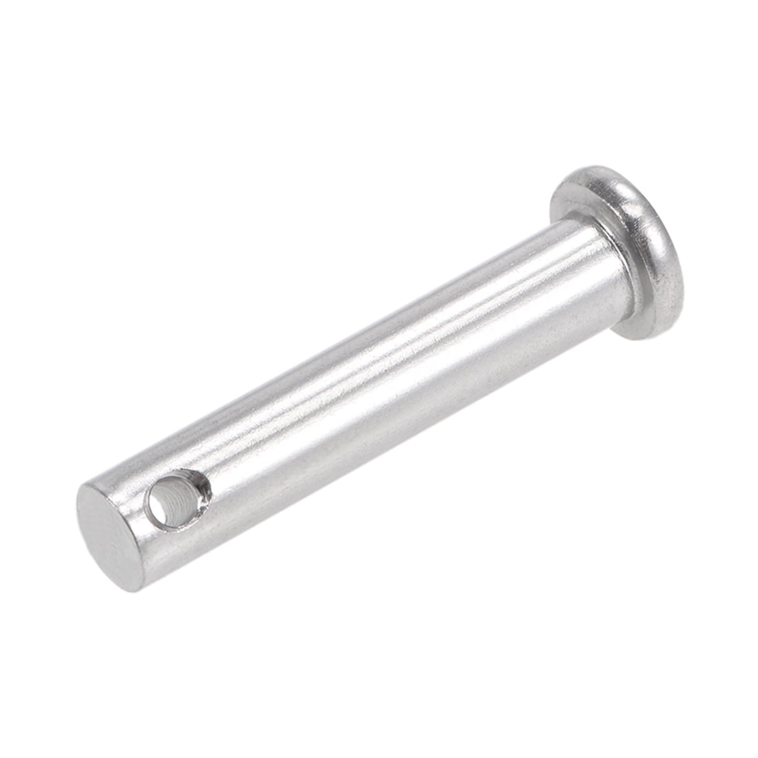Uxcell Single Hole Clevis Pins - 8mmx40mm Flat Head 304 Stainless Steel ...