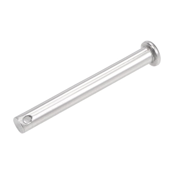 Uxcell Single Hole Clevis Pins - 8mmx70mm Flat Head 304 Stainless Steel ...