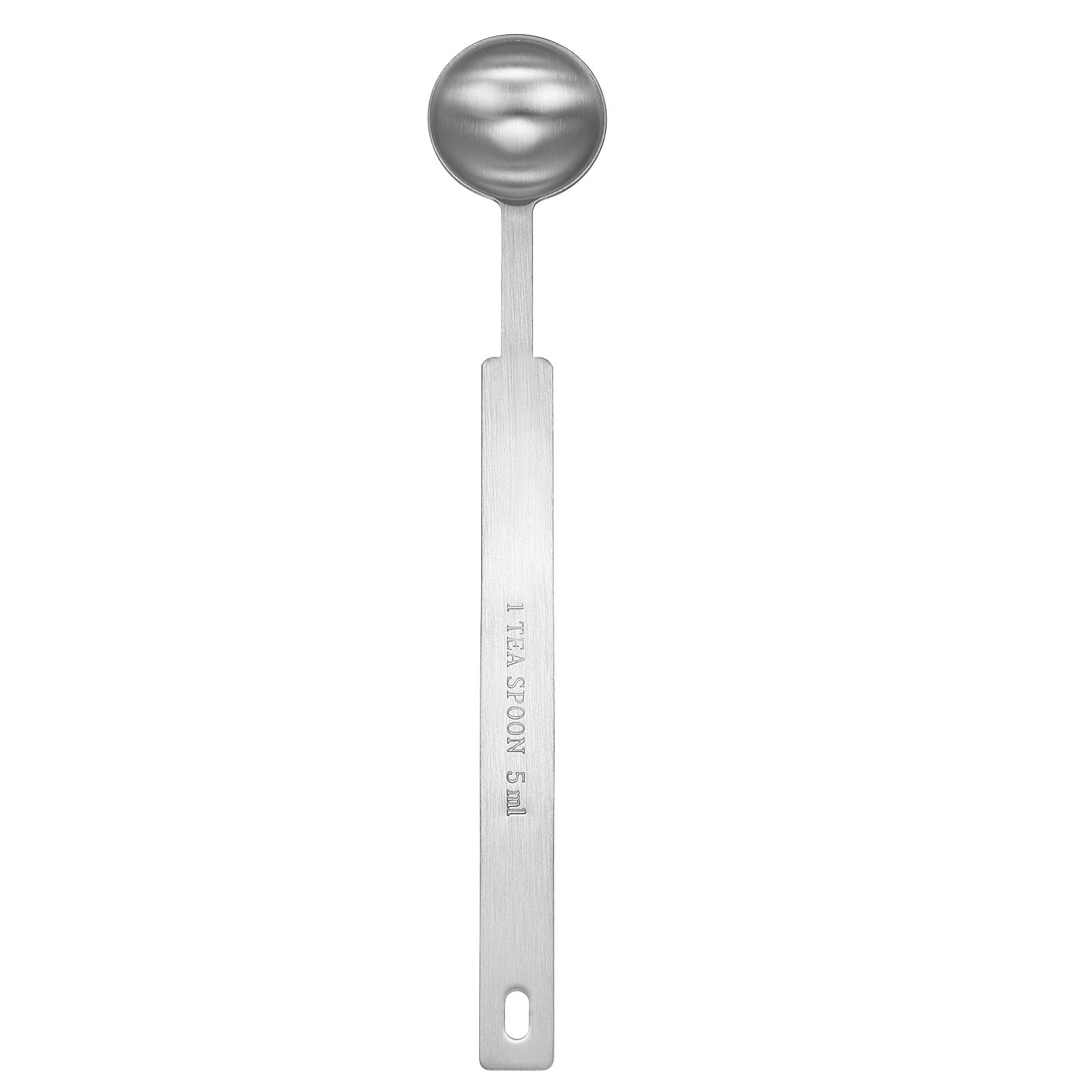 Uxcell Single Measuring Spoon 1tsp (1/3tbsp, 5ml) Stainless Steel Spoon ...