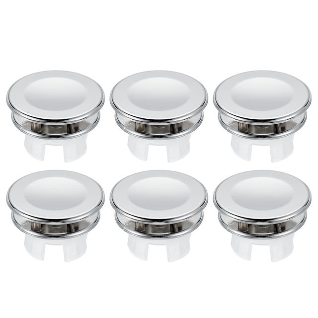 Uxcell Sink Overflow Ring, Bathroom Dual Layer Sink Overflow Cover ...