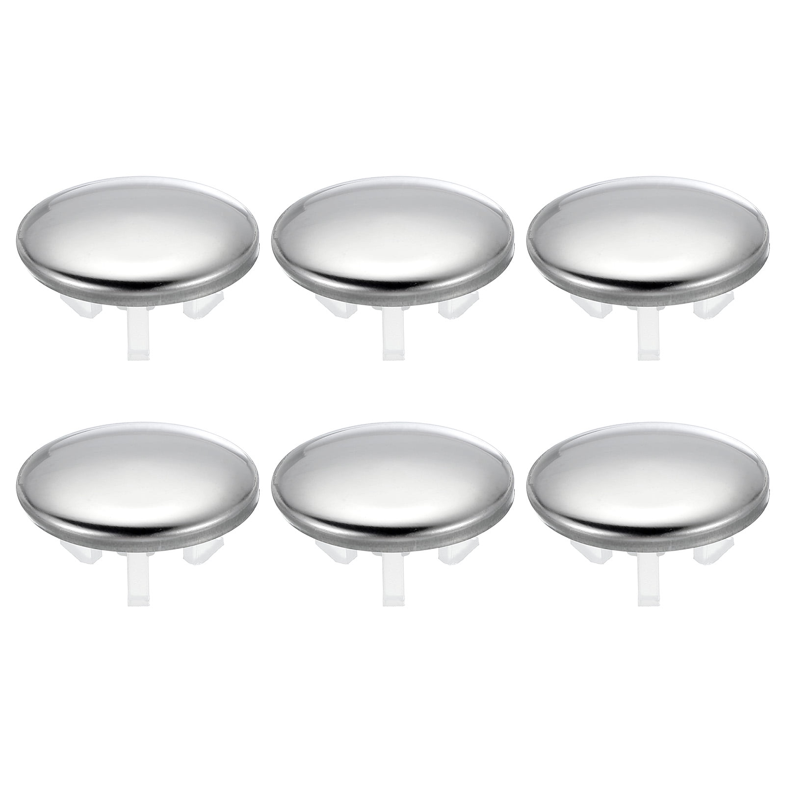 Uxcell Sink Overflow Ring, Stainless Steel Bathroom Single Layer Sink ...