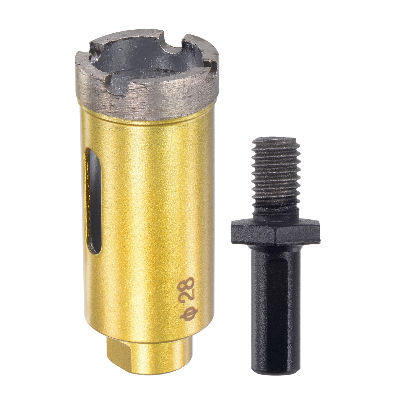 Uxcell Sintered Diamond Core Drill Bit with Arbor Adapter for Masonry ...