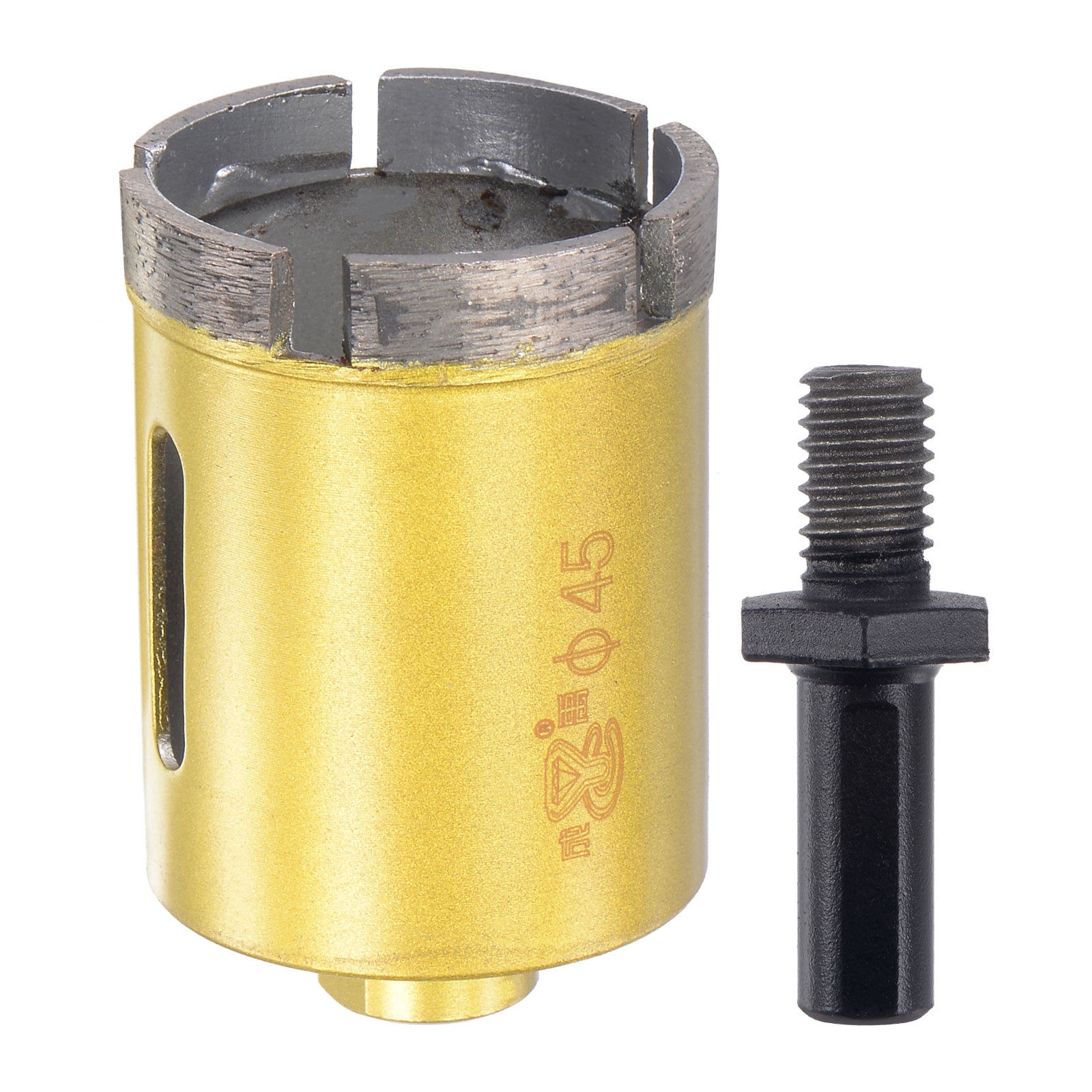 Uxcell Sintered Diamond Core Drill Bit with Arbor Adapter for Masonry ...