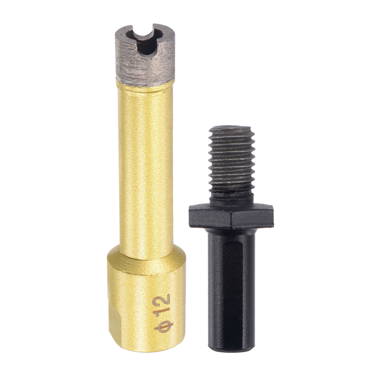 Uxcell Sintered Diamond Core Drill Bit with Arbor Adapter for Masonry ...
