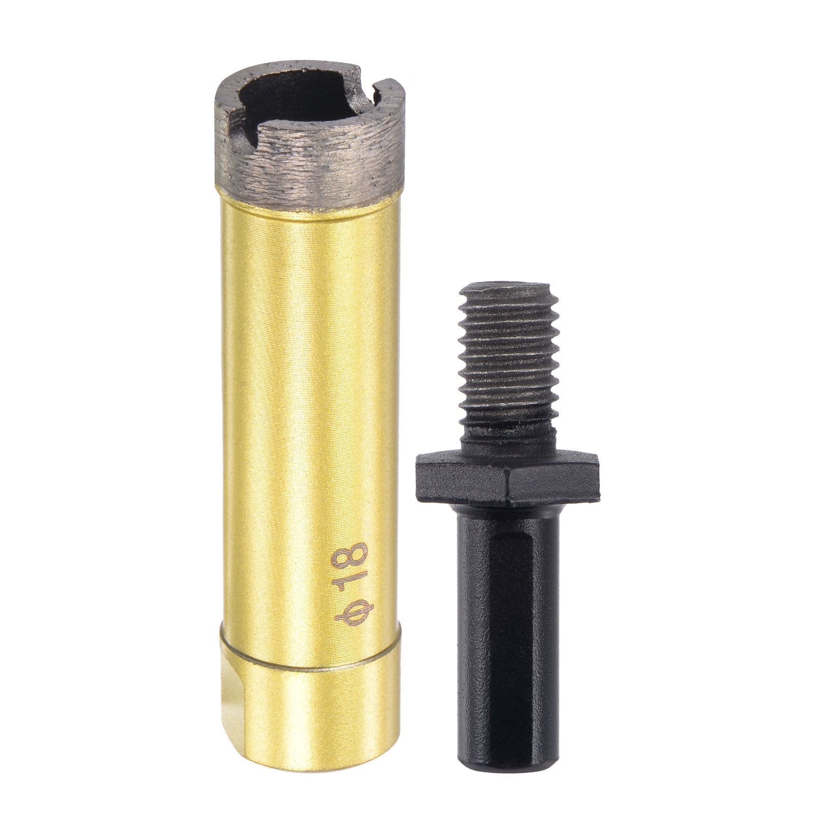 Uxcell Sintered Diamond Core Drill Bit with Arbor Adapter for Masonry ...