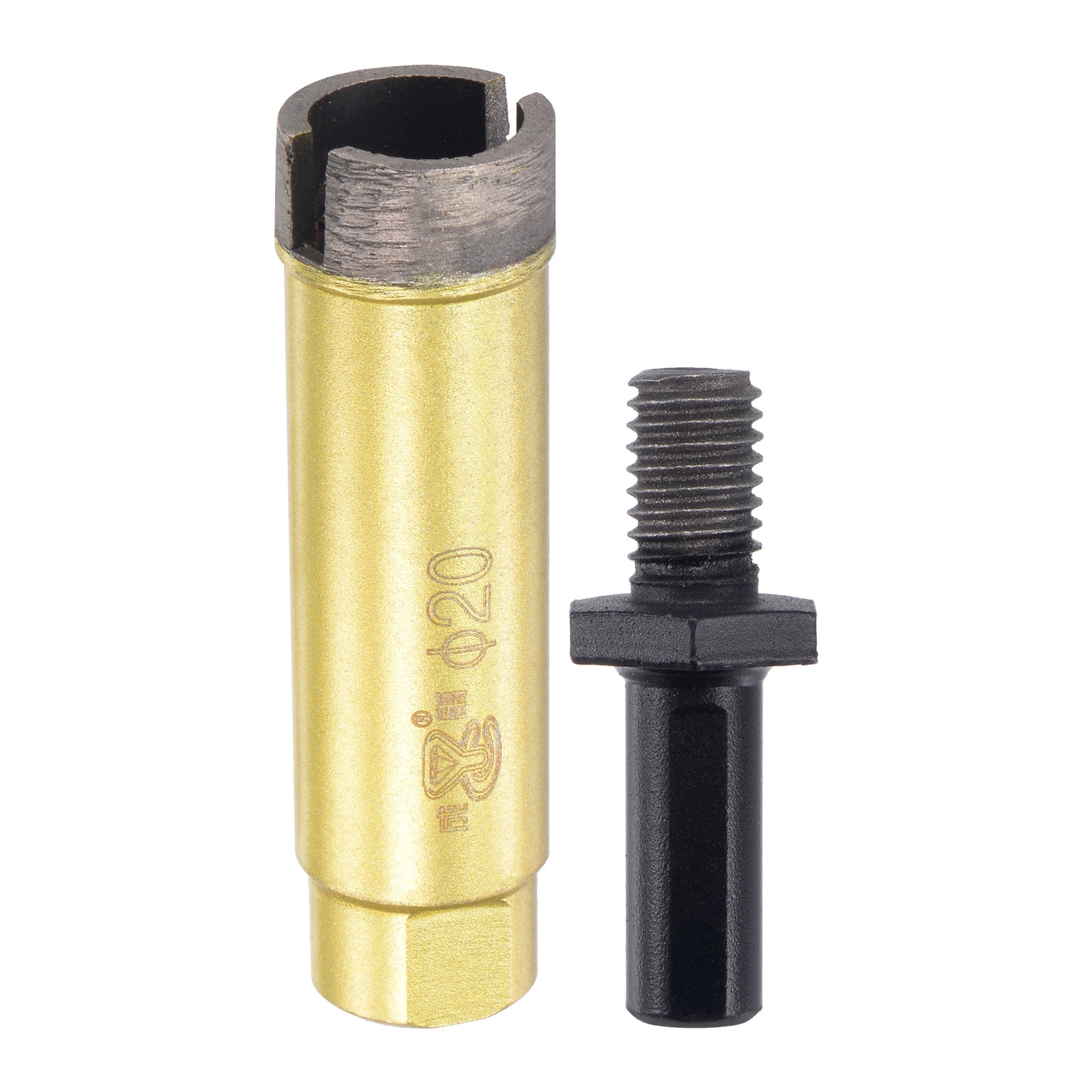 Uxcell Sintered Diamond Core Drill Bit with Arbor Adapter for Masonry ...