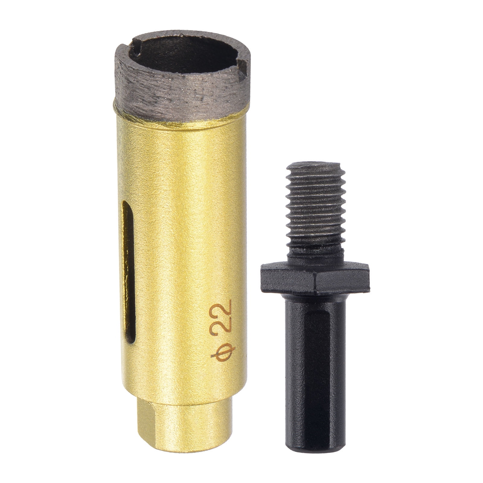 Uxcell Sintered Diamond Core Drill Bit with Arbor Adapter for Masonry ...