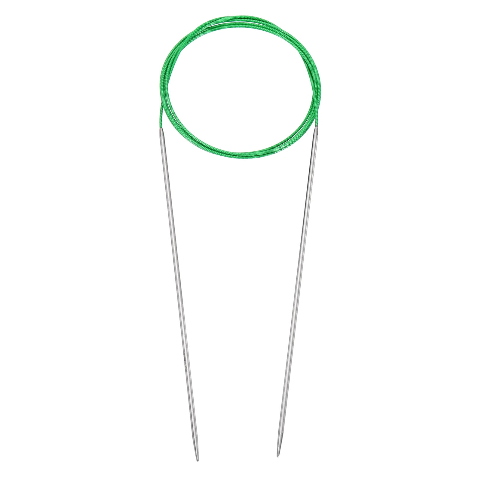 Uxcell Size US 1 Knitting Needles Circular Needle 47 inch Round Metal ...