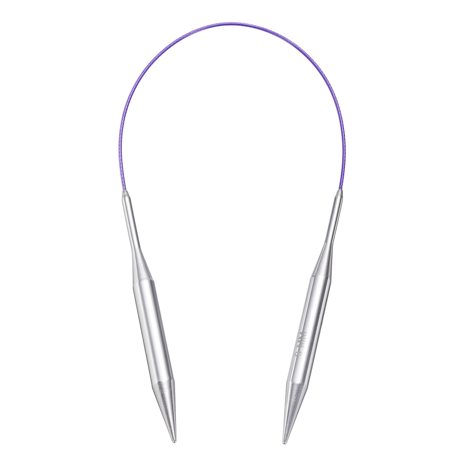 Uxcell Size US 13 Knitting Needles Circular Needle 16 inch Round Metal ...