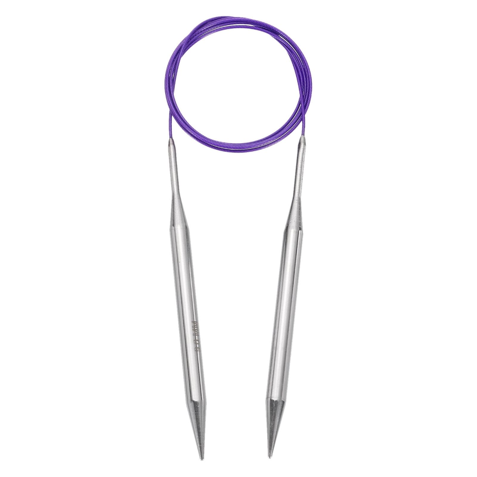 Uxcell Size US 13 Knitting Needles Circular Needle 47 inch Round Metal ...
