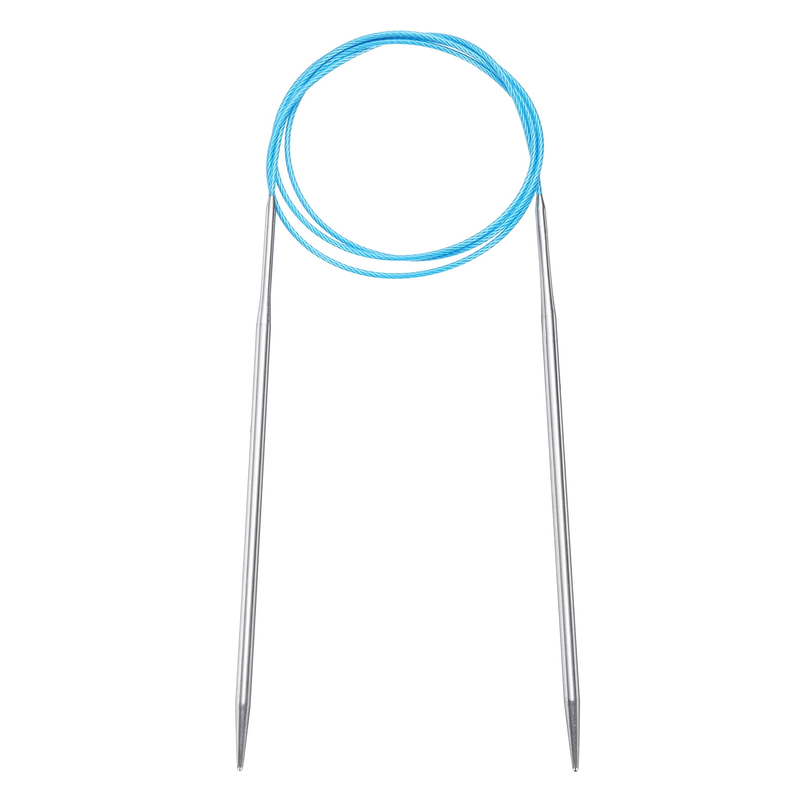 Uxcell Size US 5 Knitting Needles Circular Needle 40 inch Round Metal ...