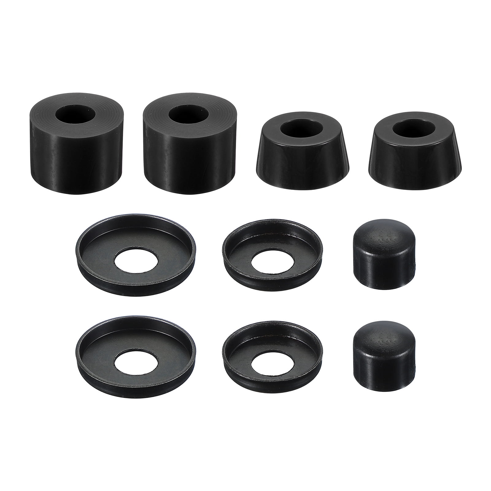 Uxcell Skateboard Bushings, 90A PU Long-Board Truck Rebuild Kit ...