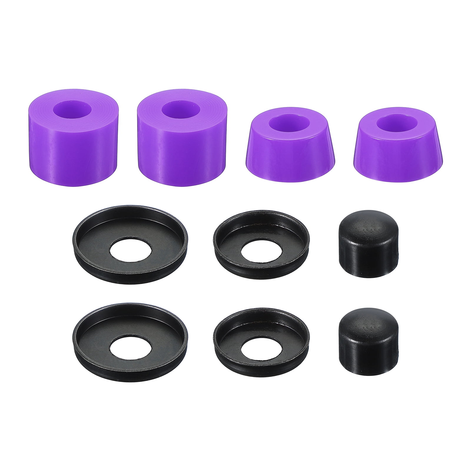 Uxcell Skateboard Bushings, 90A PU Long-Board Truck Rebuild Kit ...