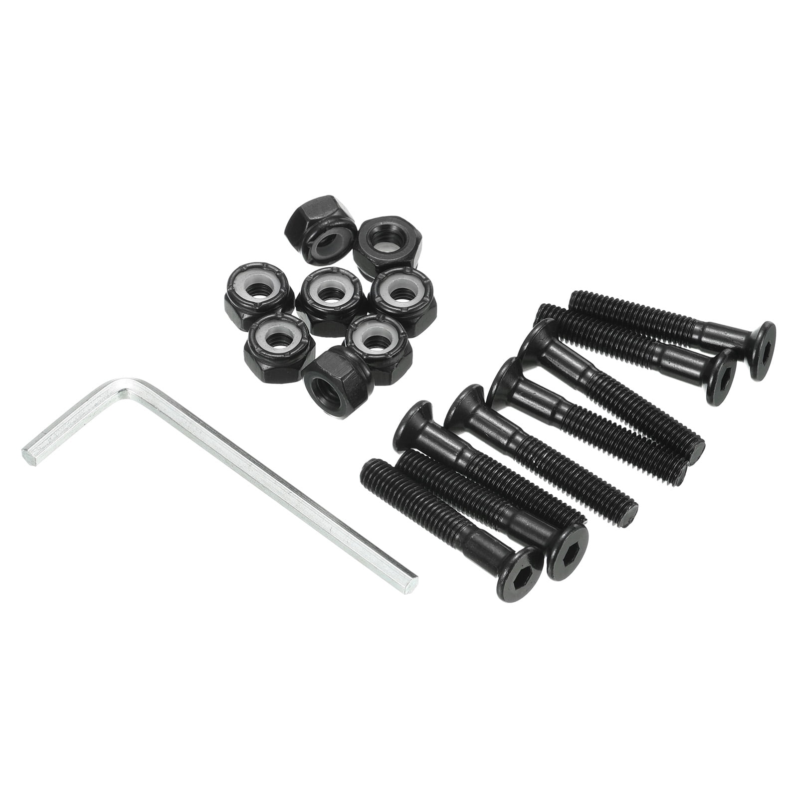 Uxcell Skateboard Hardware Kit 1.18" Mounting Screws Hex Head Bolts ...