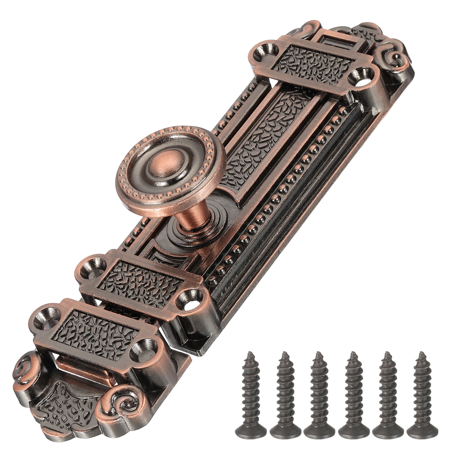 Uxcell Slide Barrel Bolt Latch Vintage Decorative Sliding Lock with ...