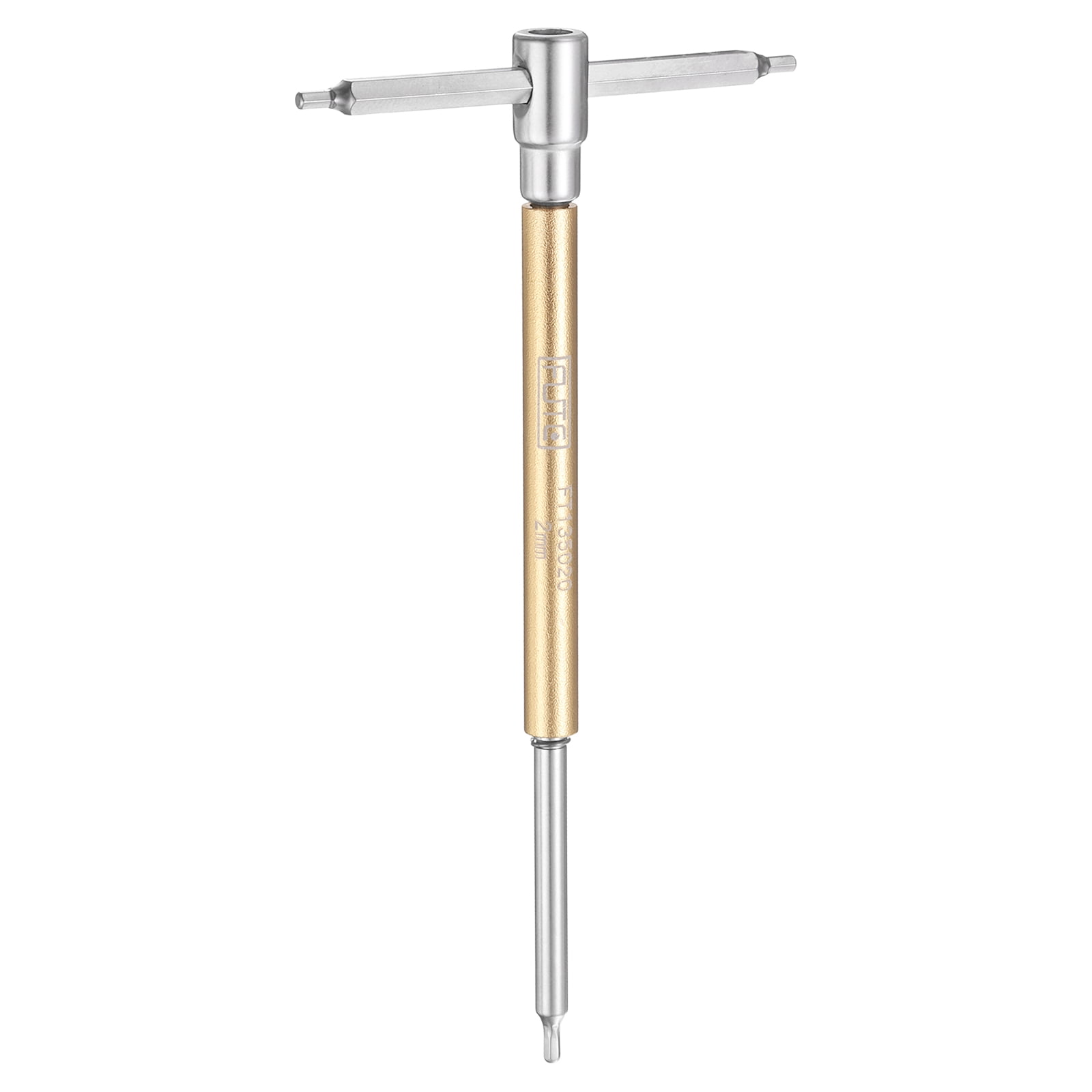 Uxcell Sliding T-Handle Hex Key Wrench 2mm 3-Way Free Sliding Handle ...