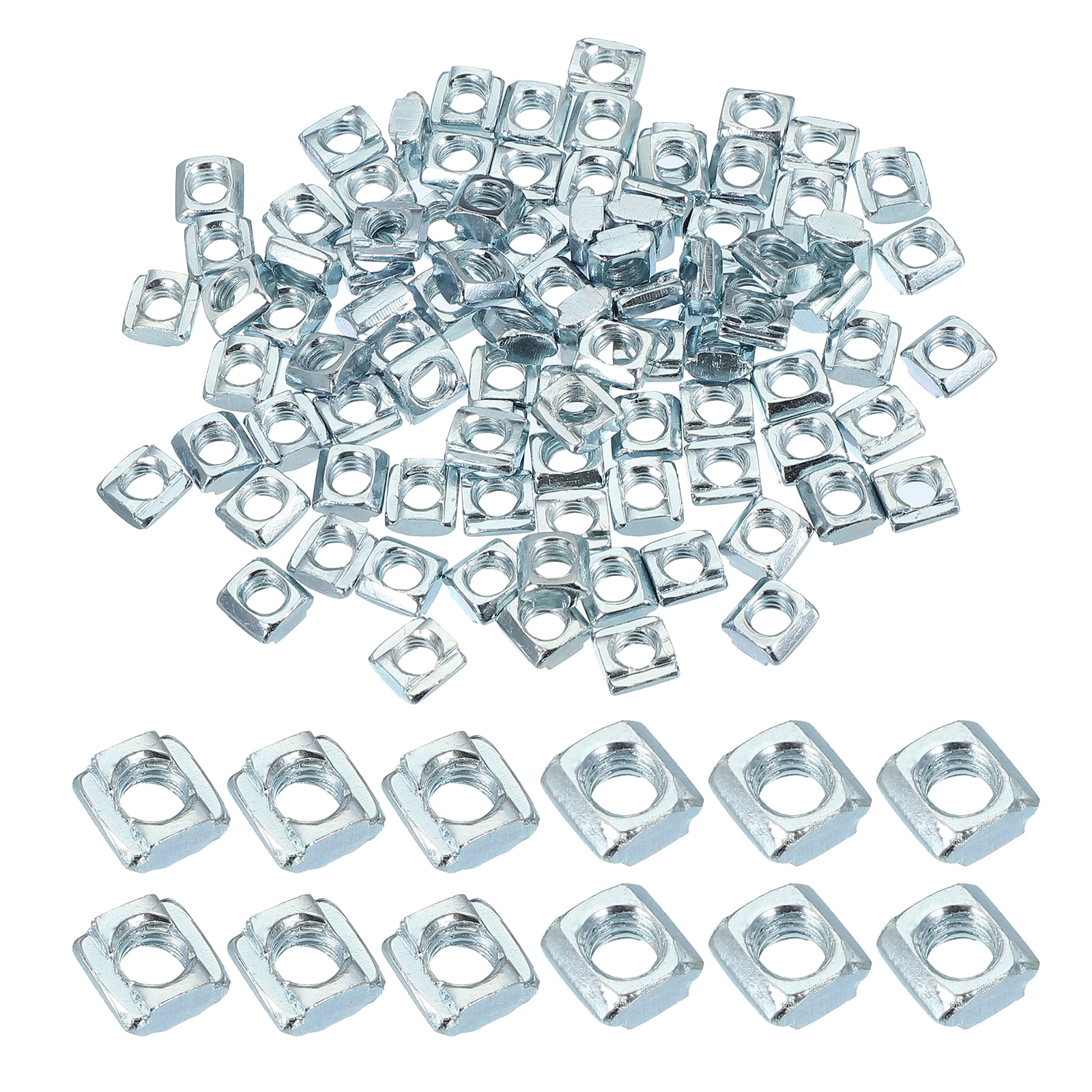 Uxcell Sliding t Nuts, Hammer Head Fastener Nut Thread t Slide Drop in ...