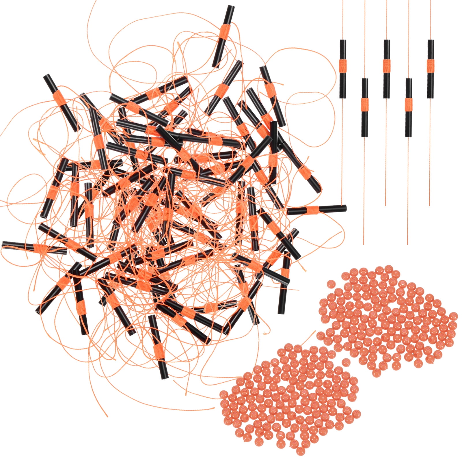 Uxcell Slip Bobber Stops for Fishing [200PCS] - Float Bobber Stopper ...