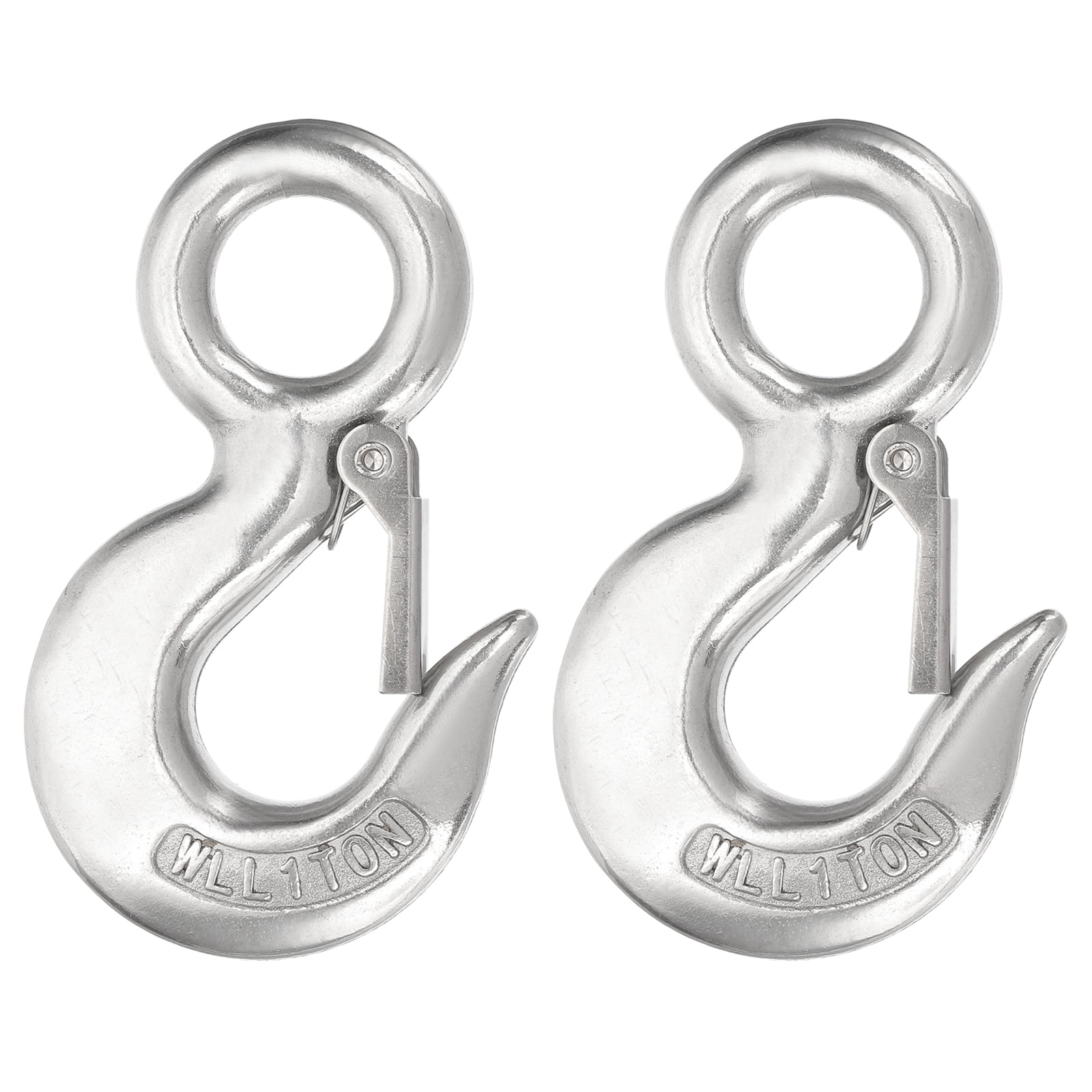 Uxcell Slip Hooks, 2 Pack 304 Stainless Steel Chain Grab Hooks, 2204 ...