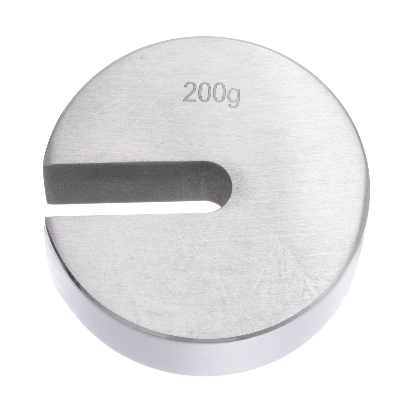Uxcell Slotted Calibration Weight, 200g M1 Precision Stainless Steel ...