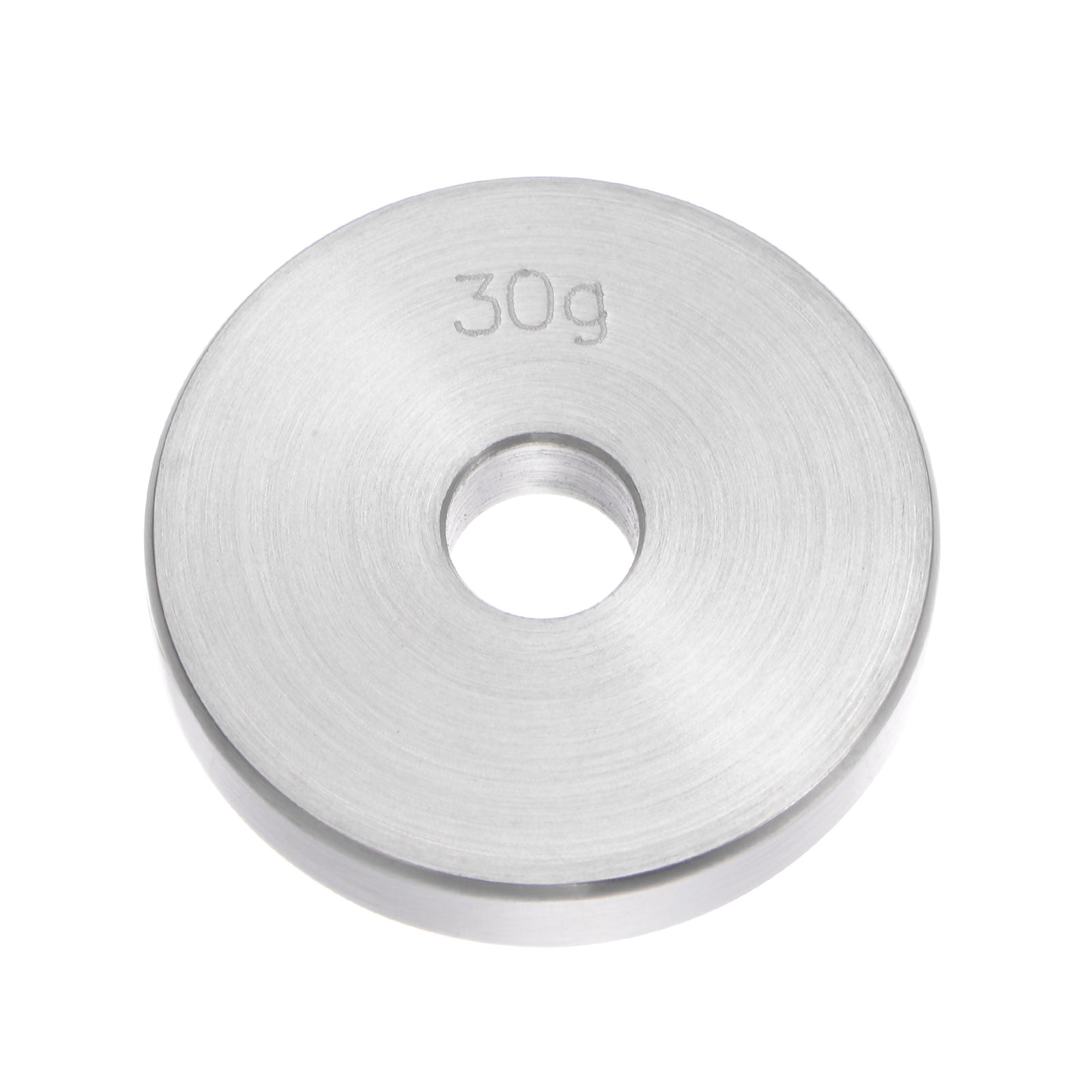 Uxcell Slotted Calibration Weight, 30g M1 Precision 2Cr13 Steel for ...