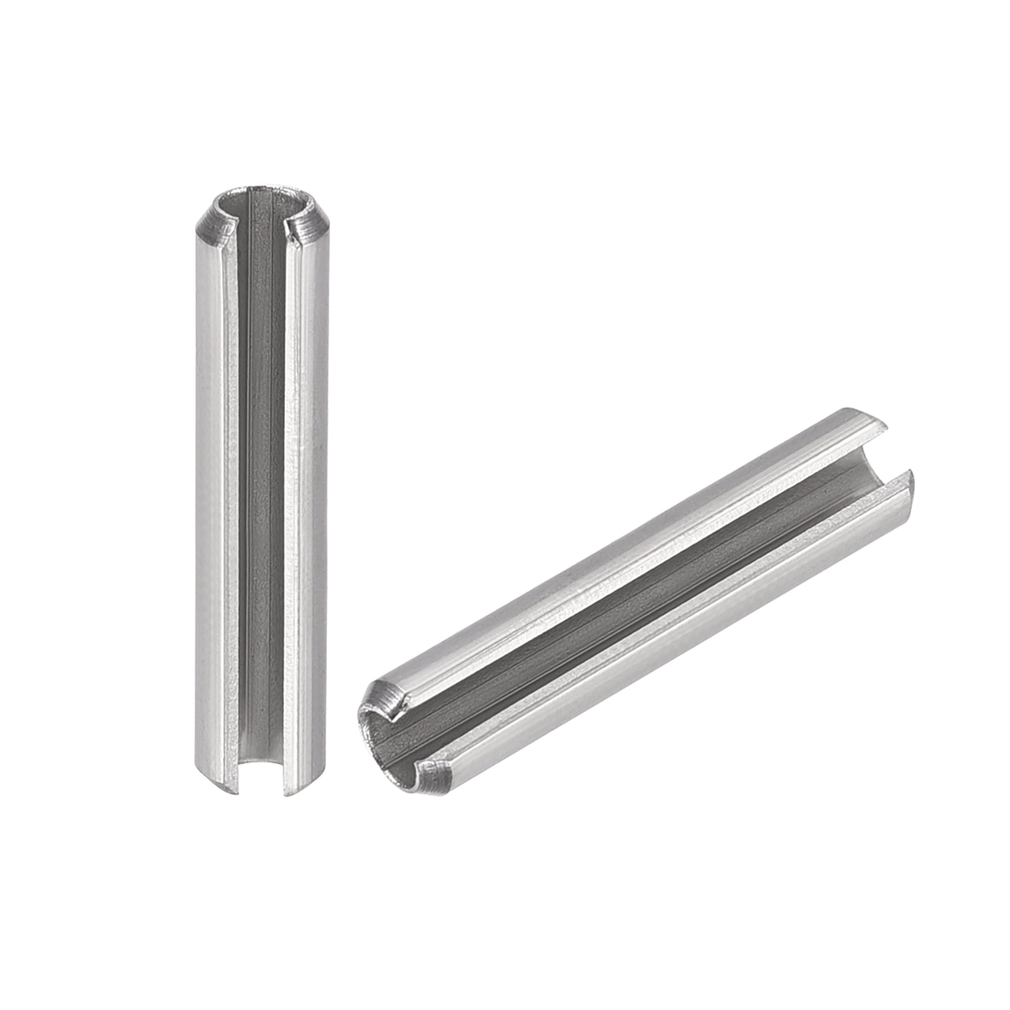 Uxcell Slotted Spring Pin M4 x 35mm 304 Stainless Steel Split Spring ...