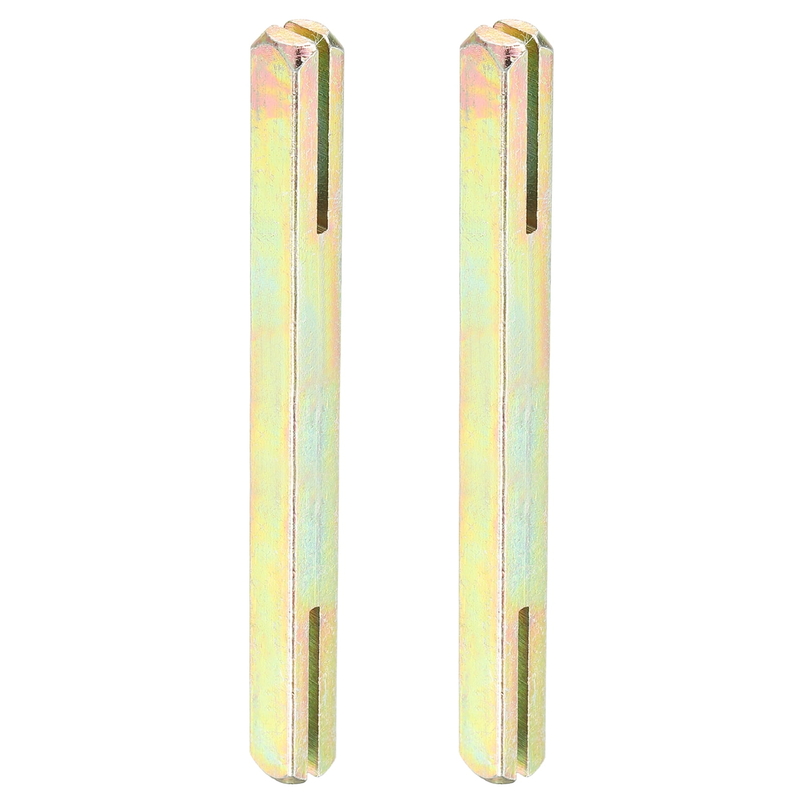 Uxcell Slotted Square Door Knob Spindle 120x8mm, 2 Pack Door Handle ...