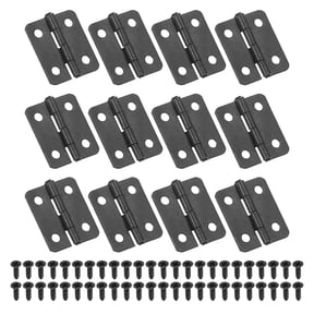 Renovators Supply Black Wrought Iron Lift Off Pintle Strap Hinge 16 in ...
