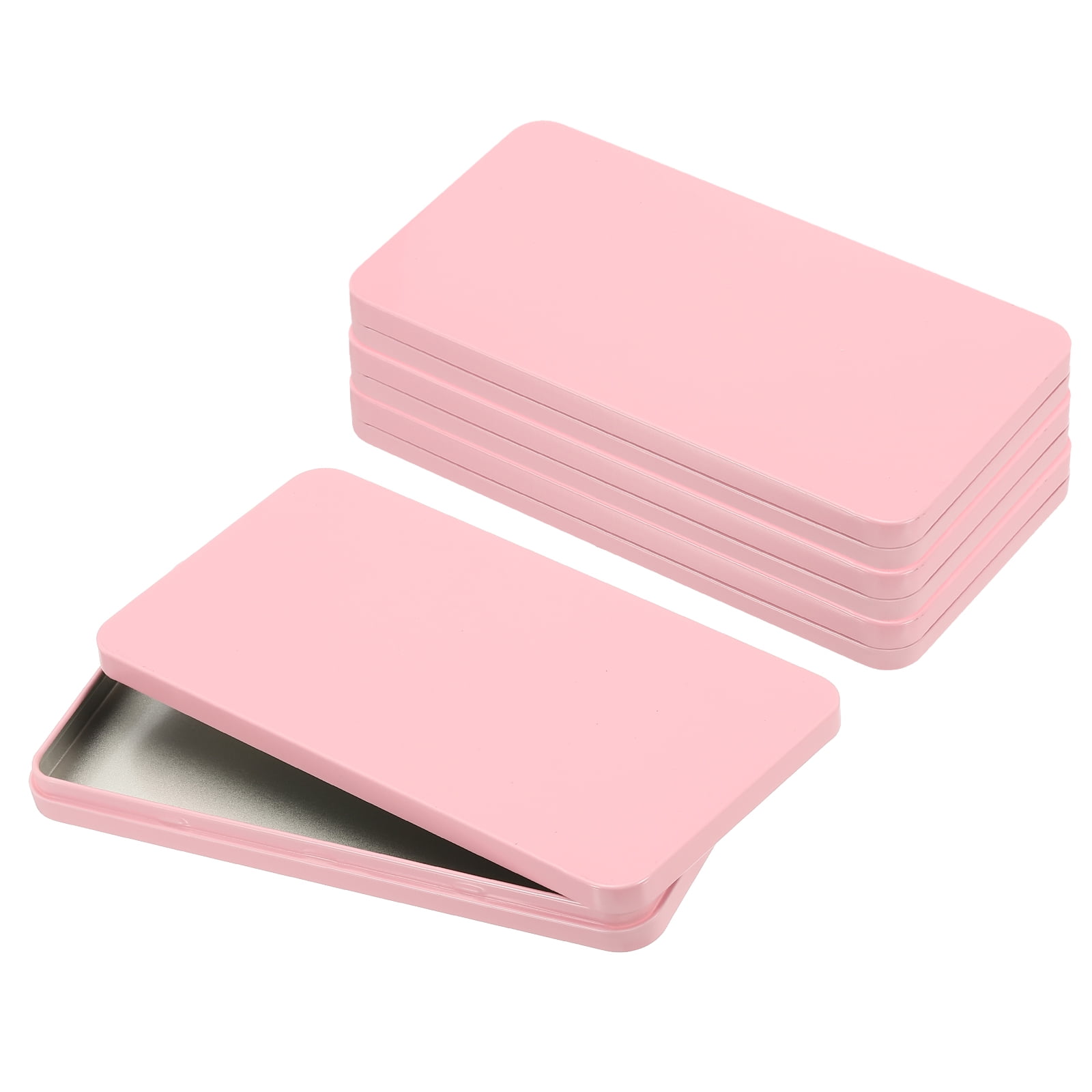 Uxcell Small Cash Box, 4 Pcs Money Holder Metal Tin Box Cash Tray ...