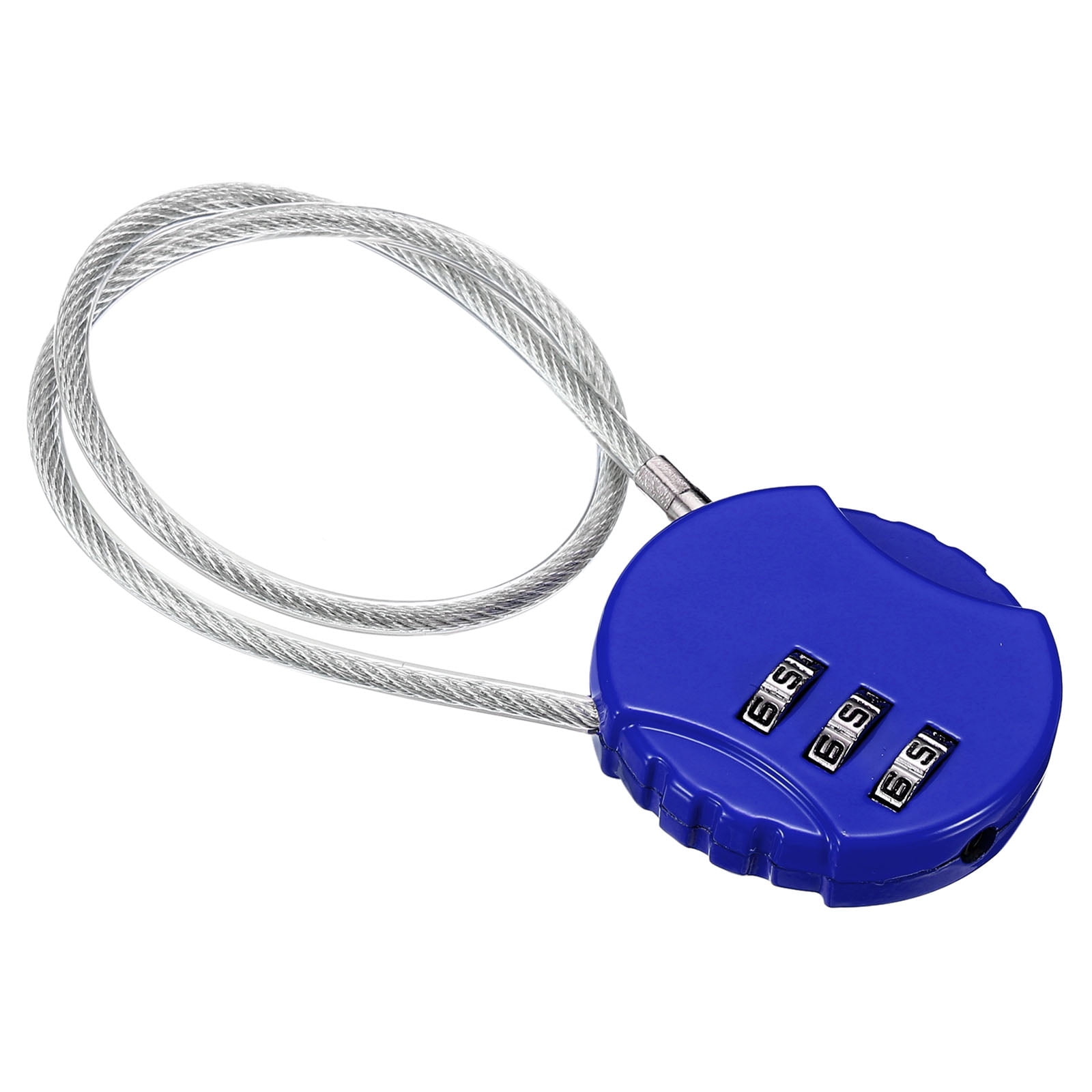 Uxcell Small Combination Lock 11.8 Inch, 1 Pack 3 Digit Padlock for Gym ...