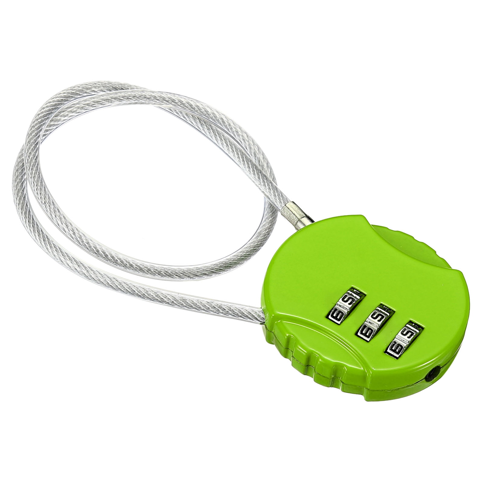 Uxcell Small Combination Lock 11.8 Inch, 1 Pack 3 Digit Padlock for Gym ...