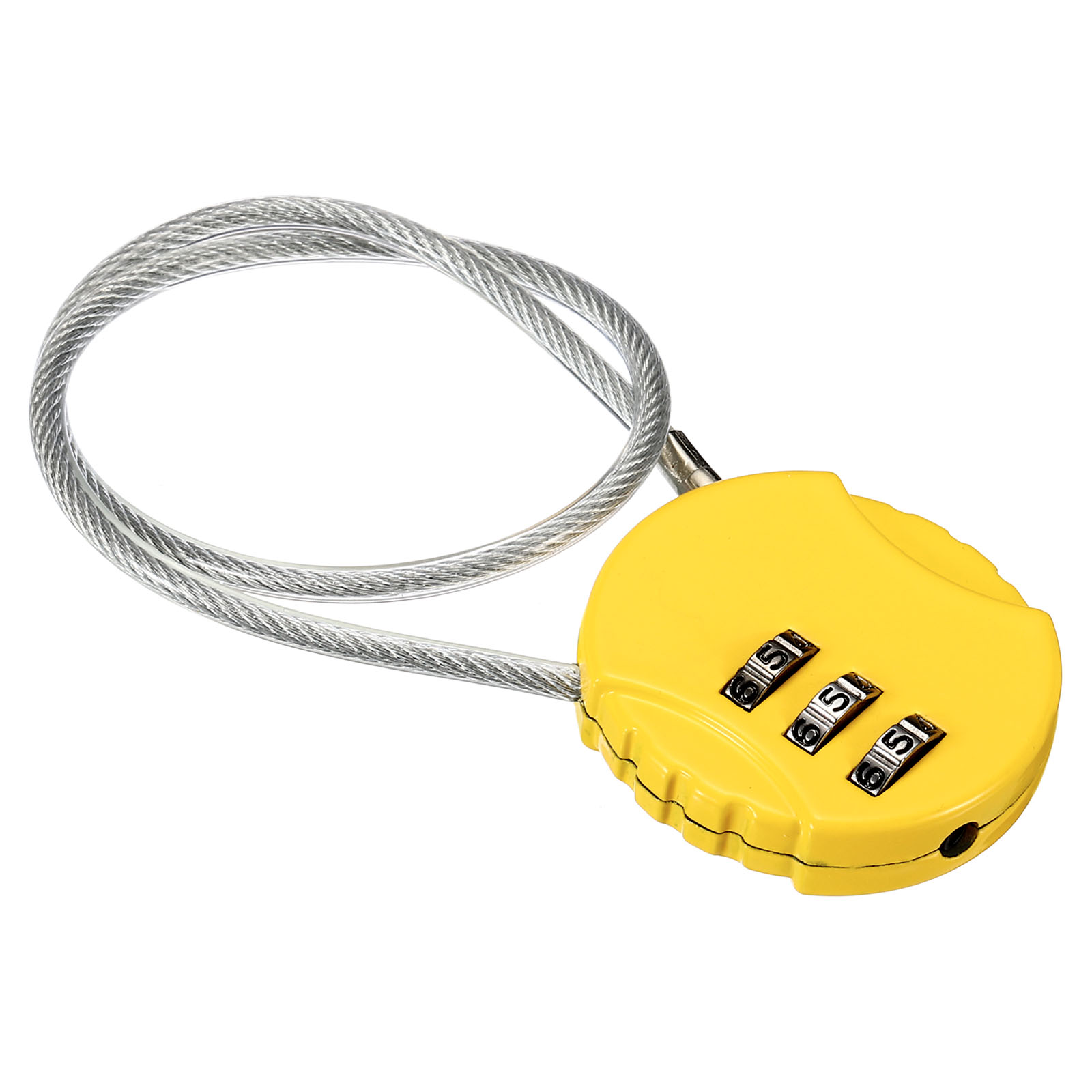 Uxcell Small Combination Lock 11.8 Inch, 1 Pack 3 Digit Padlock for Gym ...