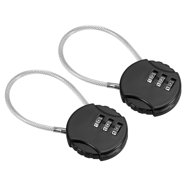 Uxcell Small Combination Lock 14.9 Inch, 1 Pack 3 Digit Padlock for Gym ...