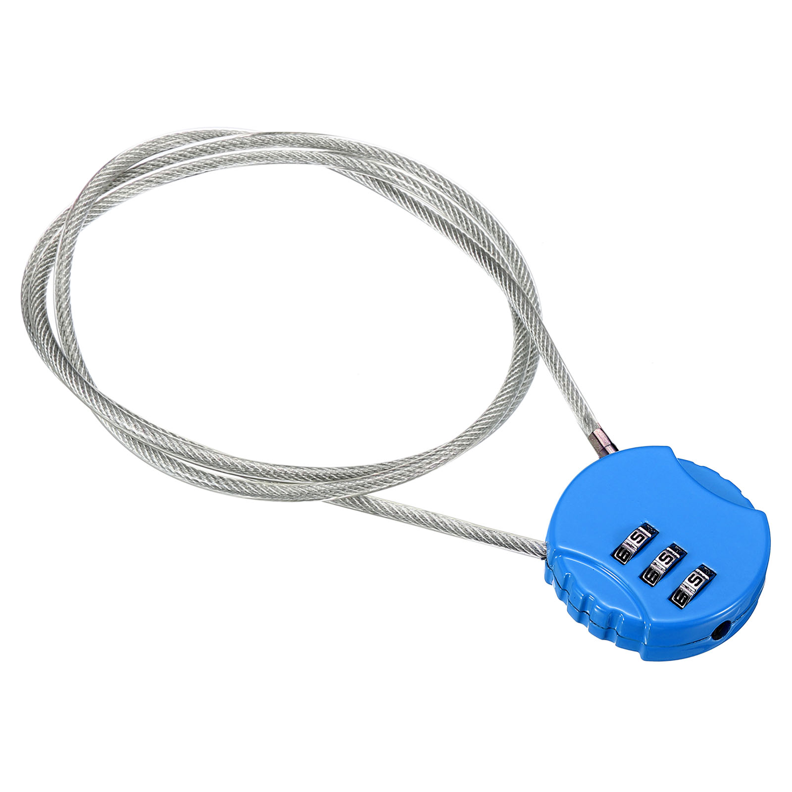 Uxcell Small Combination Lock 31.4 Inch, 1 Pack 3 Digit Padlock for ...