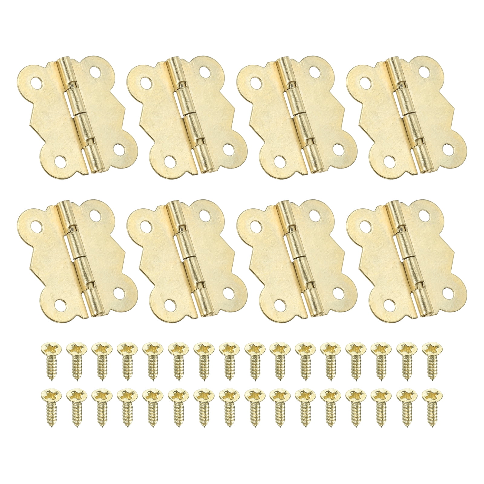 Mini Hinges For Crafts PATIKIL Small Jewelry Box Hinges 7/8 Inch - 12 ...