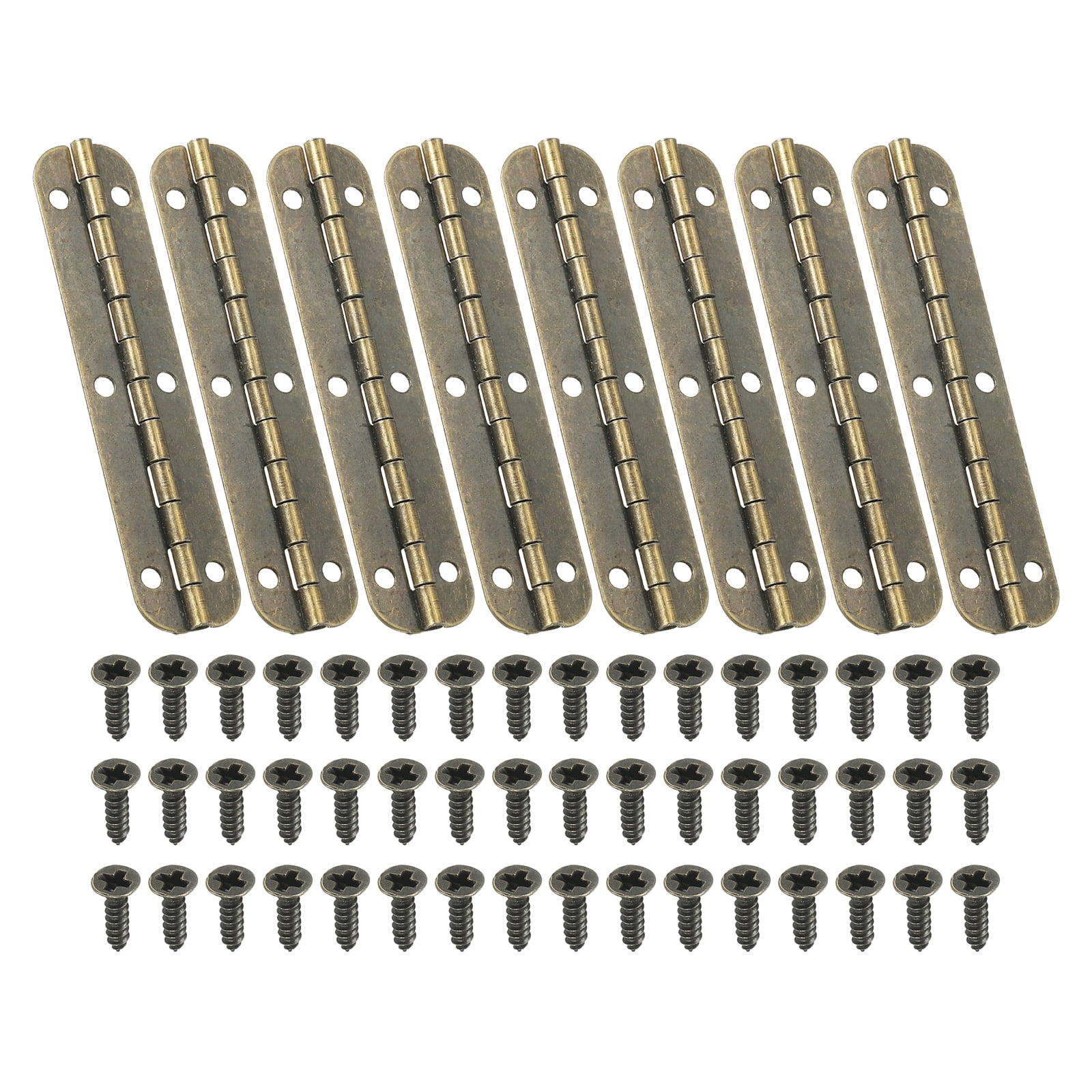 Uxcell Small Piano Hinge 2.6" x 0.6",180-Degree Jewelry Box Hinge with ...